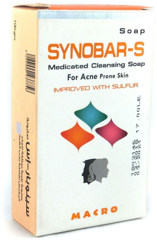 صابون سينوبار Synobar لعلاج حب الشباب والتخلص من البثور - سوق الدواء