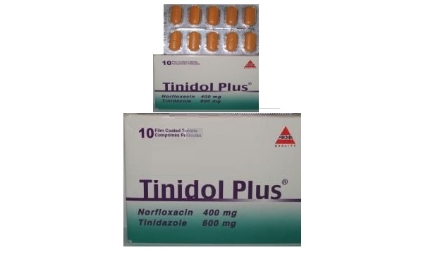 سوق الدواء | تينيدول بلس TINIDOL PLUS للسيطرة وعلاج الالتهابات البكتيرية