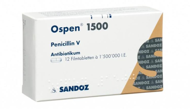 اوسبن اقراص - OSPEN لعلاج عدوى الجهاز التنفسي - سوق الدواء