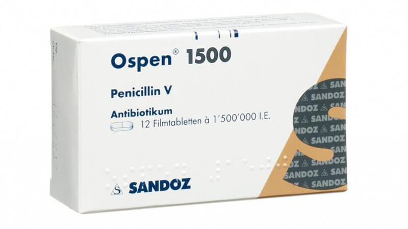 اوسبن اقراص - OSPEN لعلاج عدوى الجهاز التنفسي - سوق الدواء