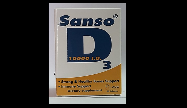 أقراص سانسو د3 - Sanso D3 tablets لعلاج هشاشة العظام - سوق الدواء