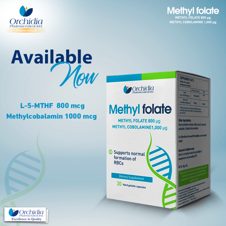 «أوركيديا» تطرح «Methyl Folate» أول مستحضر في مصر يمزج بين حمض الفوليك النشط وفيتامين «ب 12»